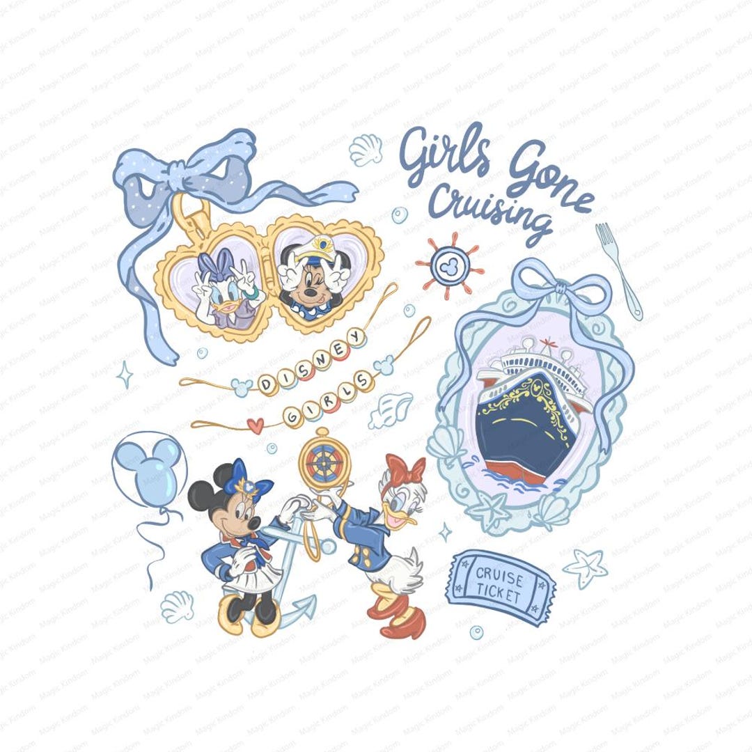 Let's Cruise,daisy or Minnie,disney Vacation,cruise Vacation ,coquette ...