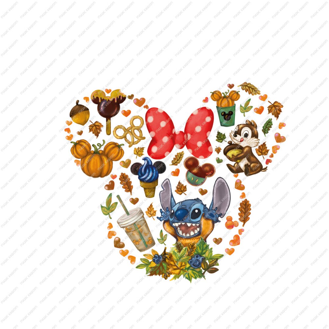 Minnie Fall Magic Kingdom,stitch Halloween, Fall Vibes,autumn Leaves ...