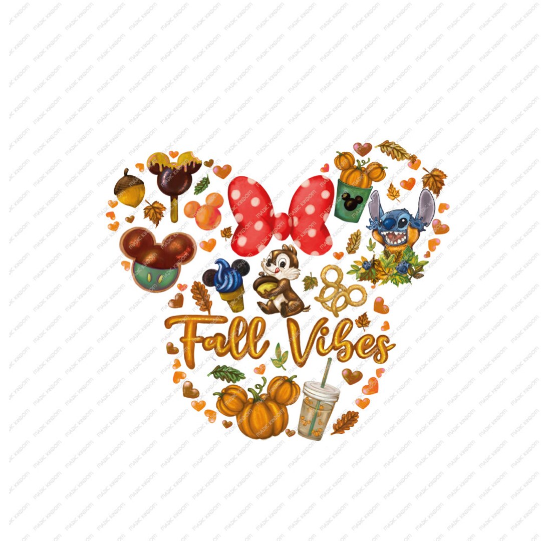 Minnie Fall Magic Kingdom, Fall Vibes,autumn Leaves Pumpkin ,magical ...
