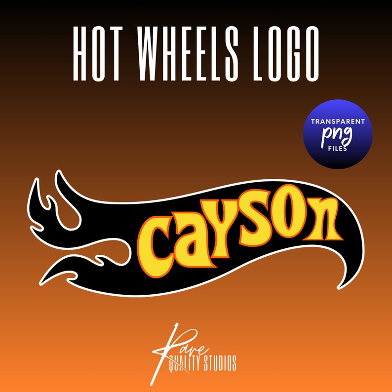 Custom Hot Car Wheels Logo. Blue, Red, Black Fire Hot-wheels Logo. - Etsy