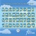 Paw Font Letters and Numbers Patrol Font Letters and Numbers in Blue - Etsy