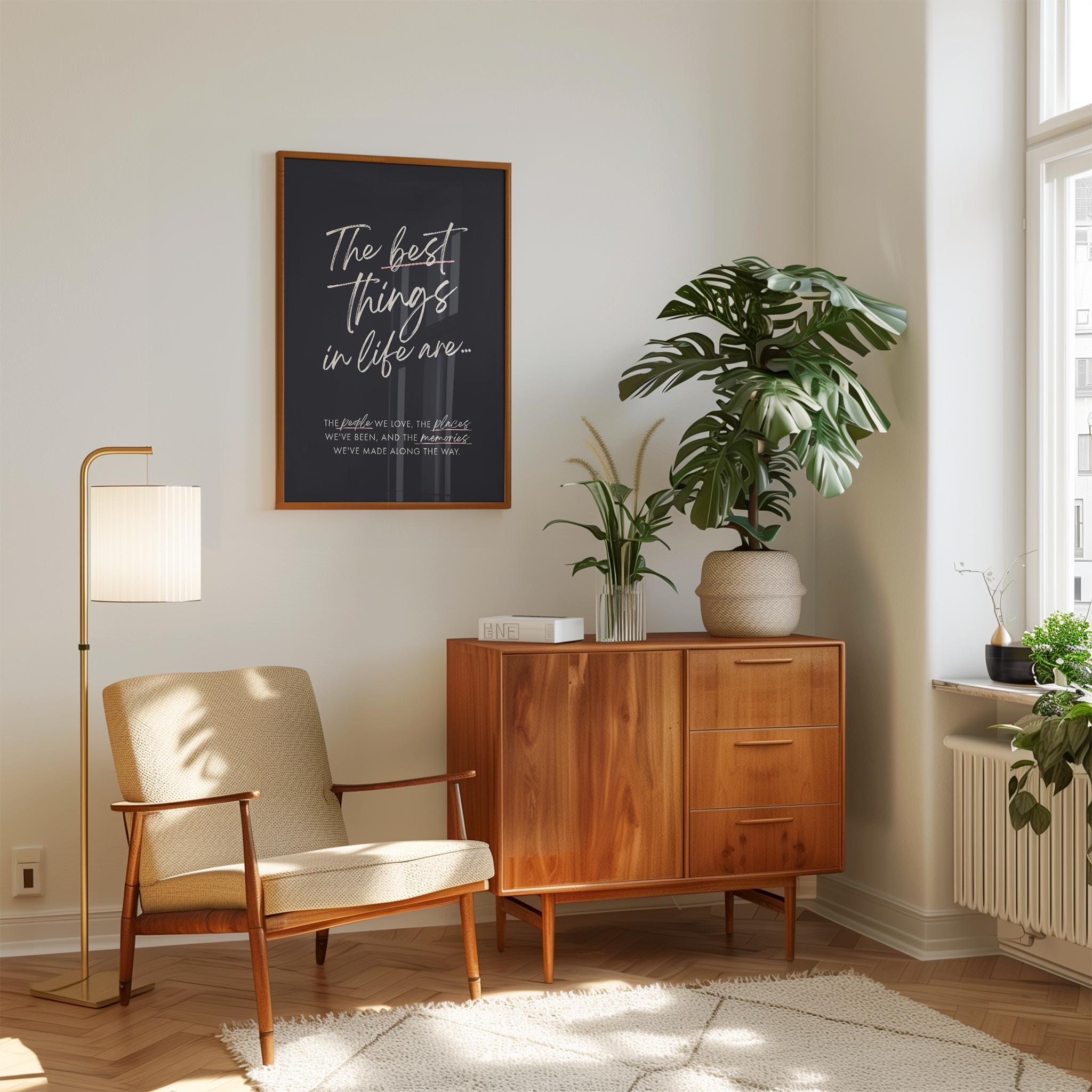 Inspirational Family Quote Print: Modern Home Wall Decor (digital ...