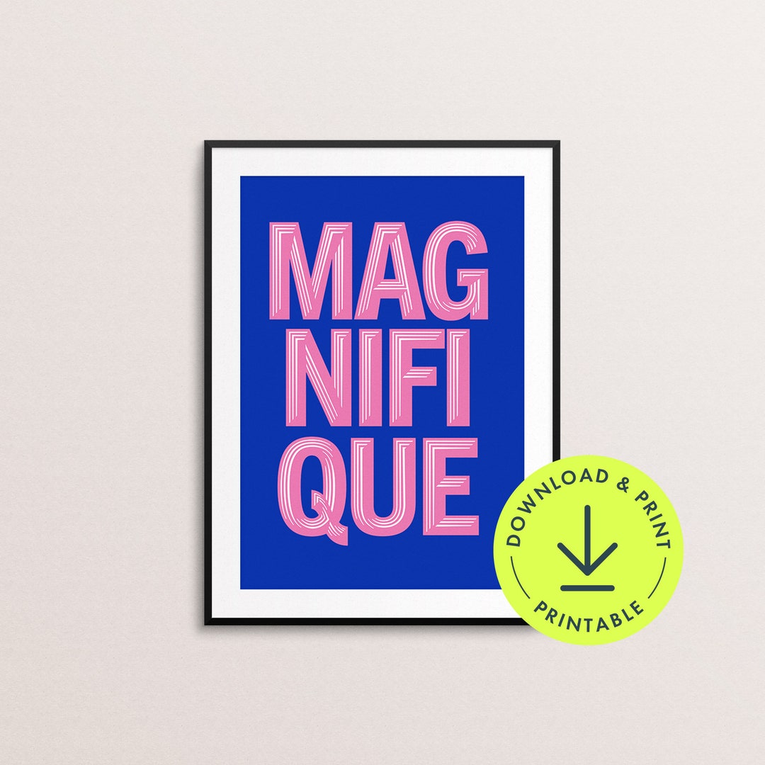 Preppy Quote Dorm Wall Art Print Printable French Saying Wall Art Quote ...