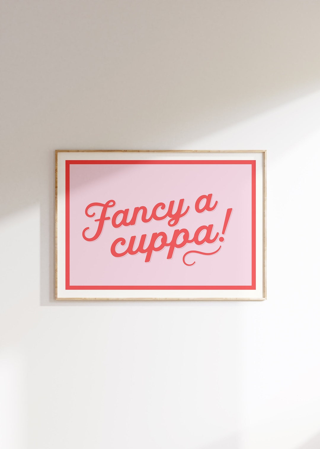 Retro Kitchen Quote Poster Modern Kitchen Decor Trendy Kitchen Wall Art ...