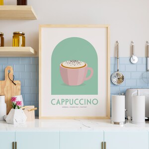 Coffee Bar Art Coffee Shop Print Set Coffee Gallery Wall Printable ...
