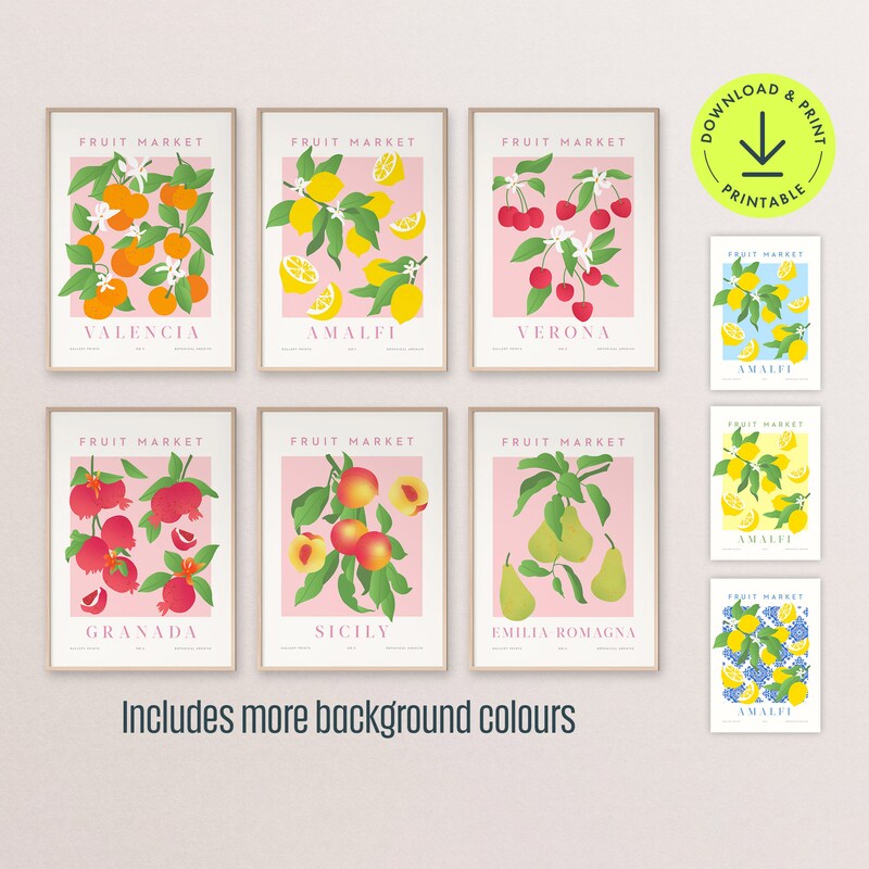 Fruit Prints - Etsy