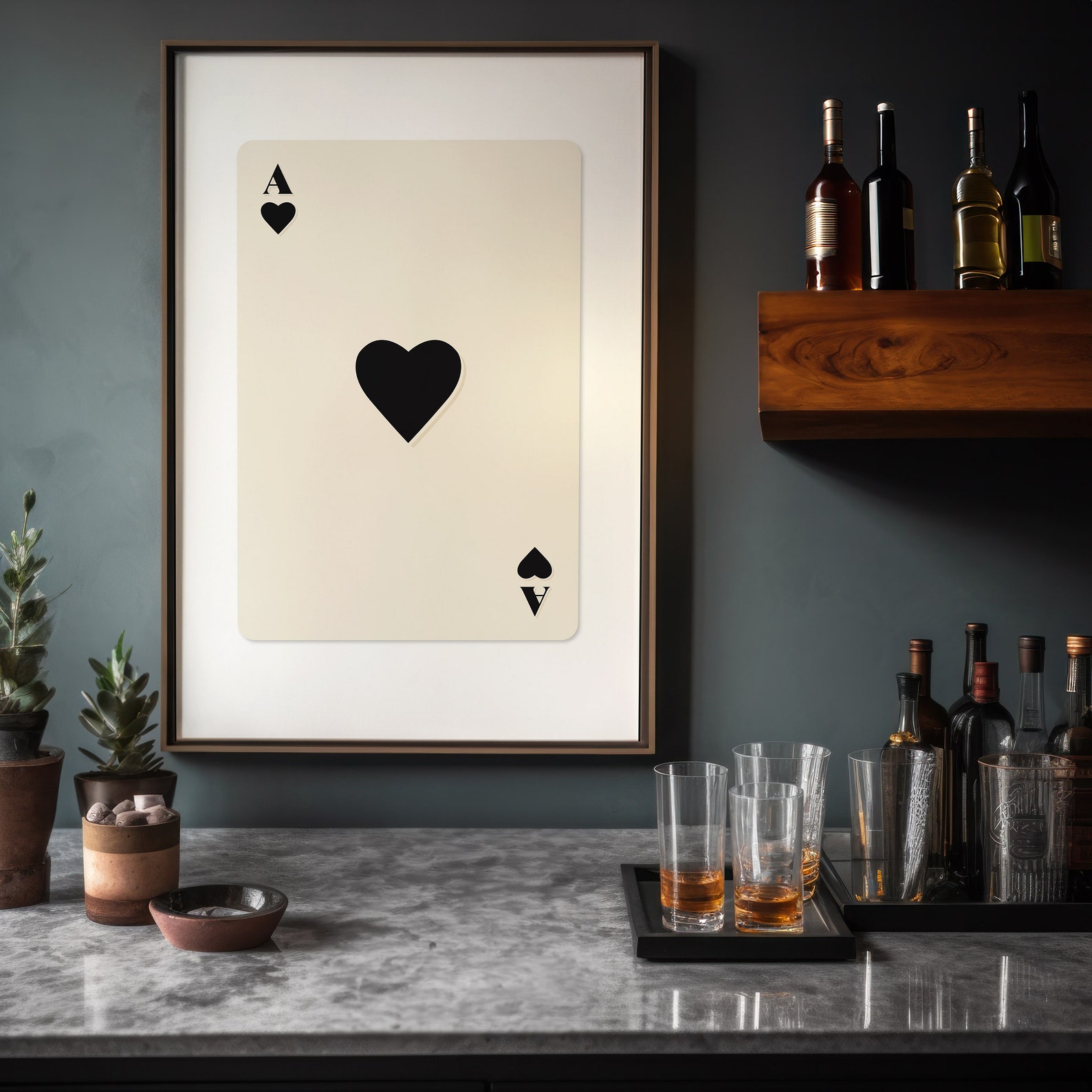Playing Card Wall Art Print Gallery Wall Set of 3 Printable - Etsy UK