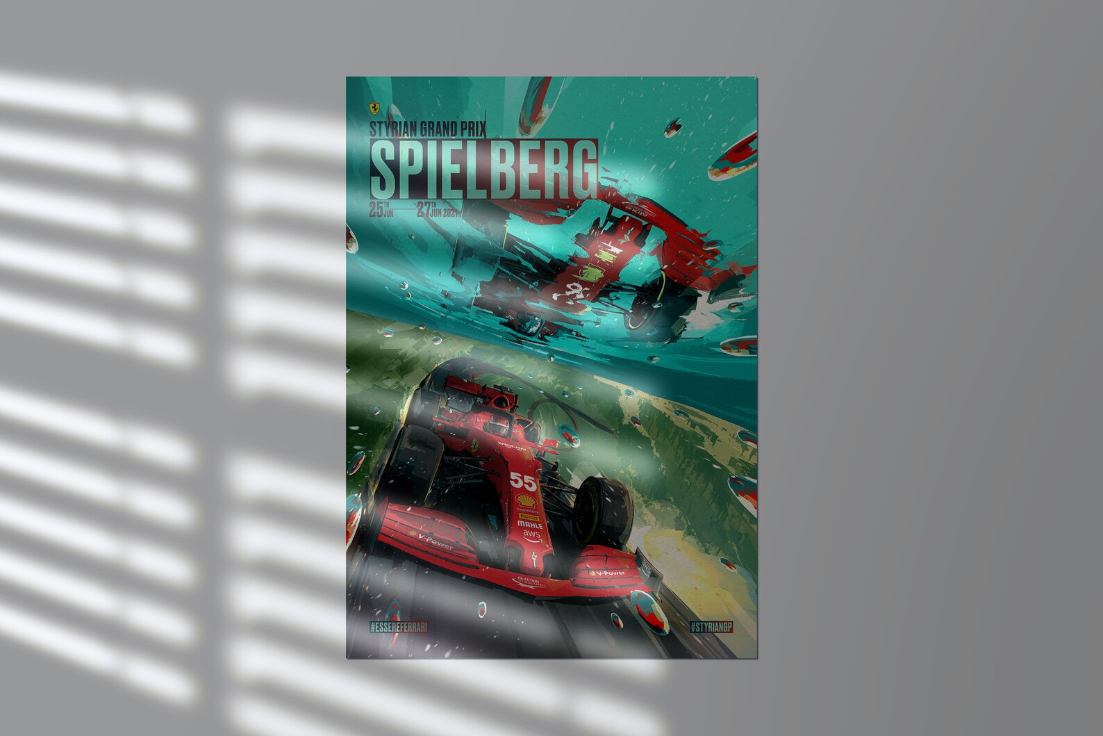 Red Bull Ring Circuit F1 Poster / Spielberg Formula1 / F1 - Etsy