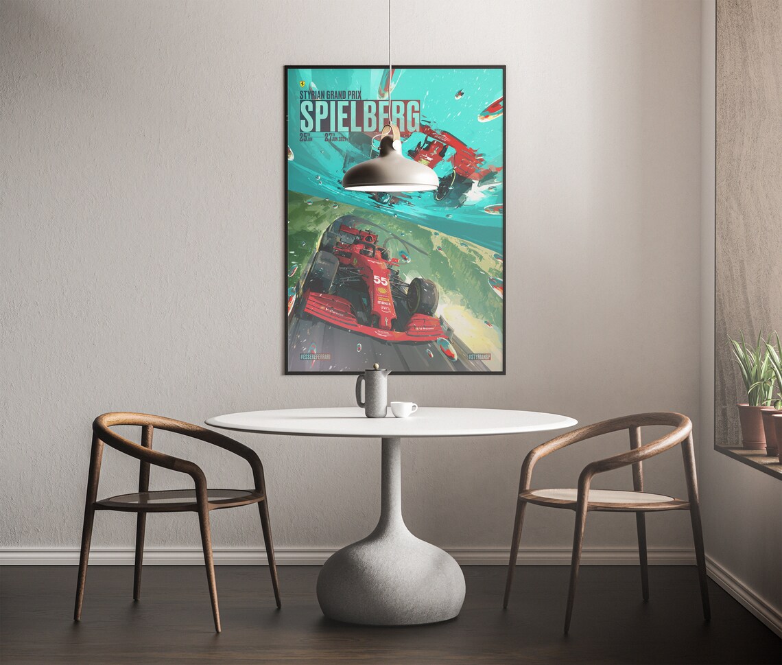 Red Bull Ring Circuit F1 Poster / Spielberg Formula1 / F1 - Etsy