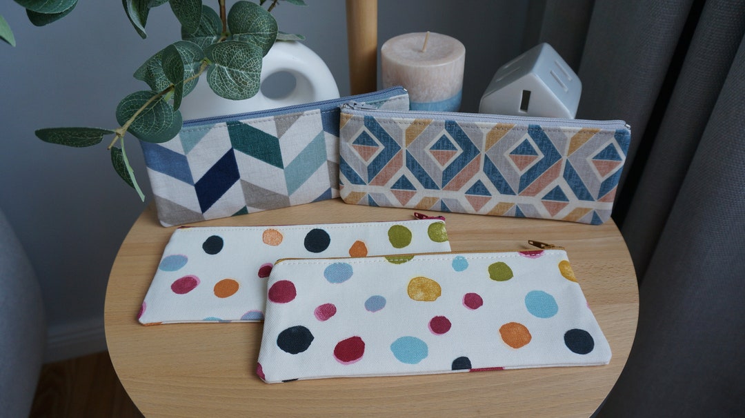 Geometric Pencil Case, Pencil Pouch, Pencil Bag, Cute Pouch, Cute ...