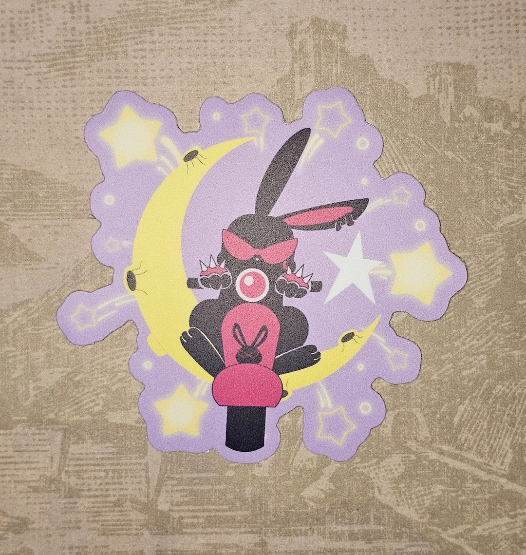 Mito Bunny Sticker - Etsy