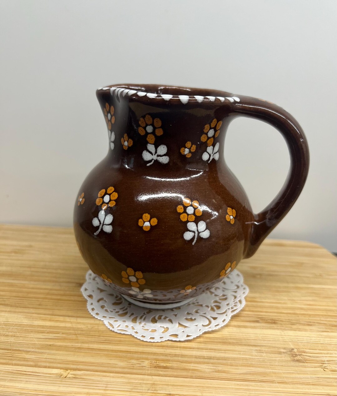 Gmundner Keramik Austria/gmunden Pottery Austria. Vintage Ceramic Jug ...