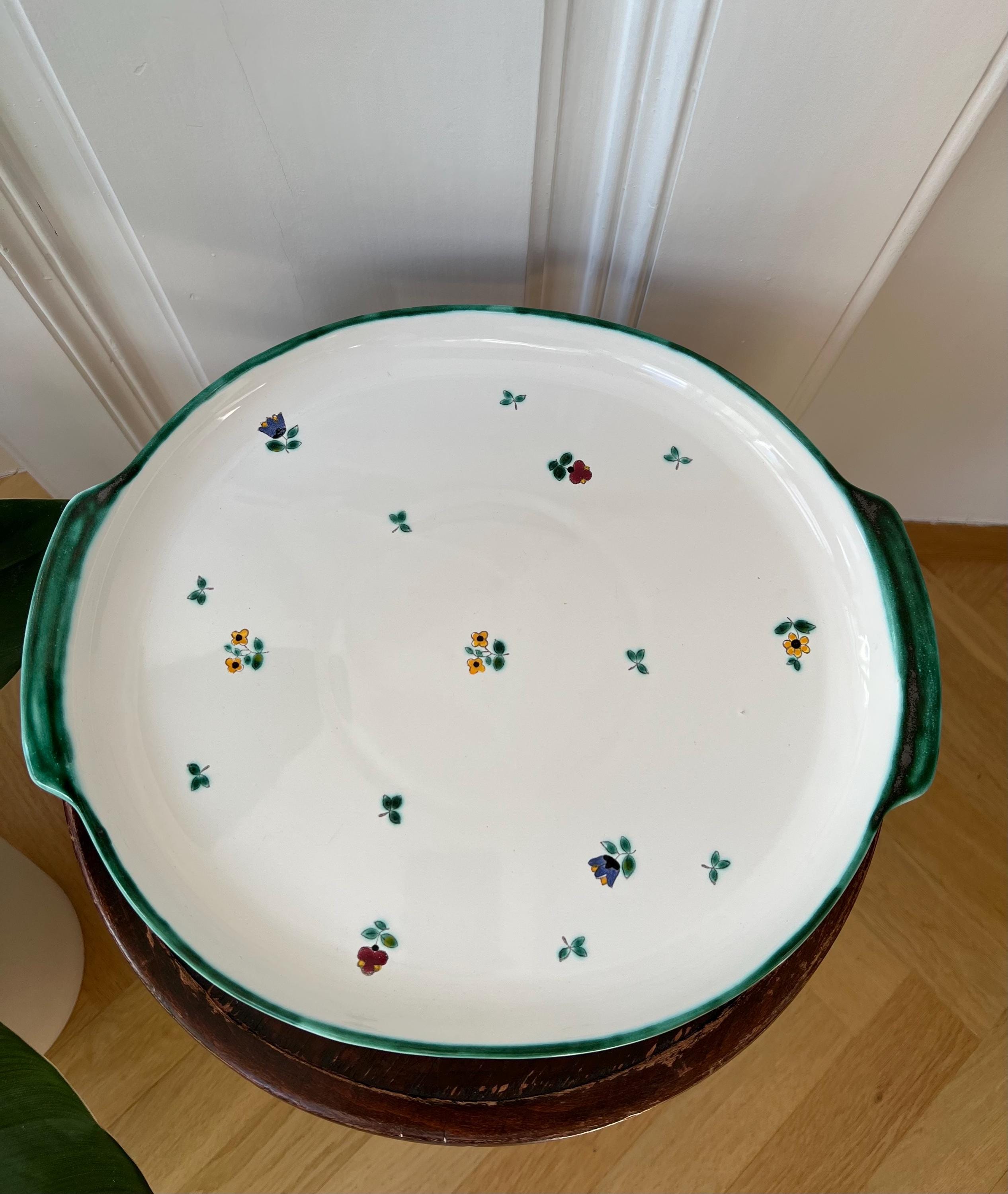 Gmundner Keramik Austria/gmunden Pottery Austria. Large Oval Plate ...