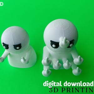 Meme Middle Finger 3D Print, Funny Stl/multicolor 3MF File - Etsy