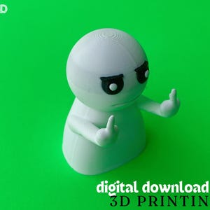 Meme Middle Finger 3D Print, Funny Stl/multicolor 3MF File - Etsy