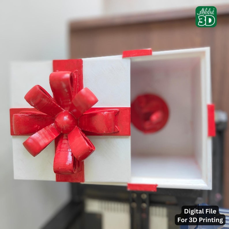 Surprise Gift Box With Middle Finger STL, Digital File for 3D Printing ...