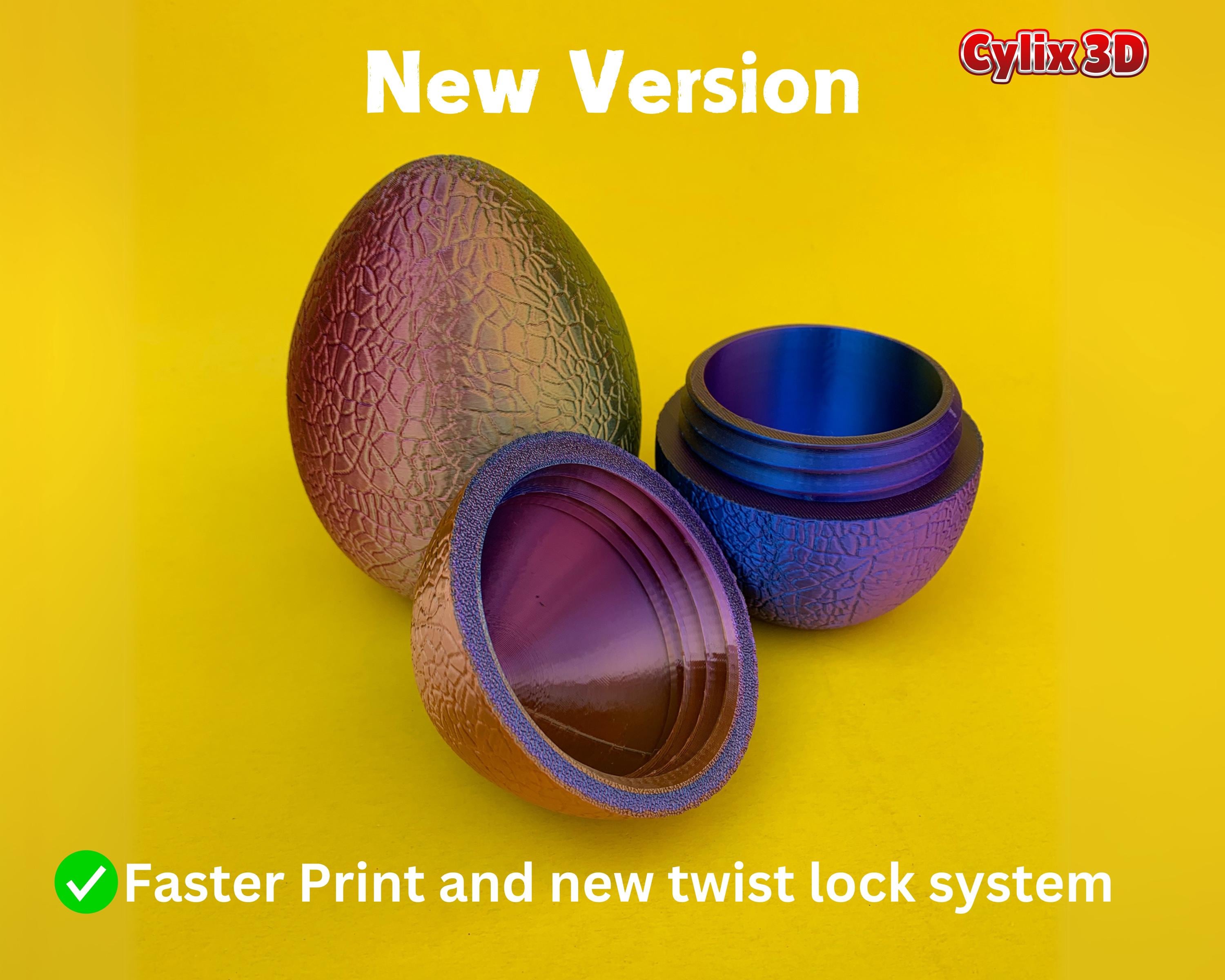 Dinosaur Egg Box STL File: Crack Egg 3D Print - Etsy