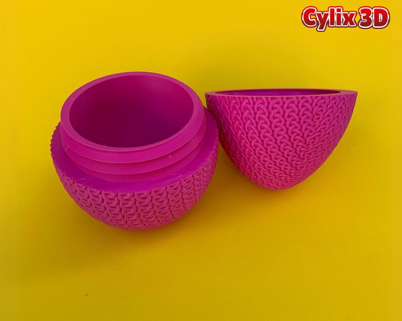 Flexi Crochet Egg Box STL File: 3D Print Knit Box Container - Etsy