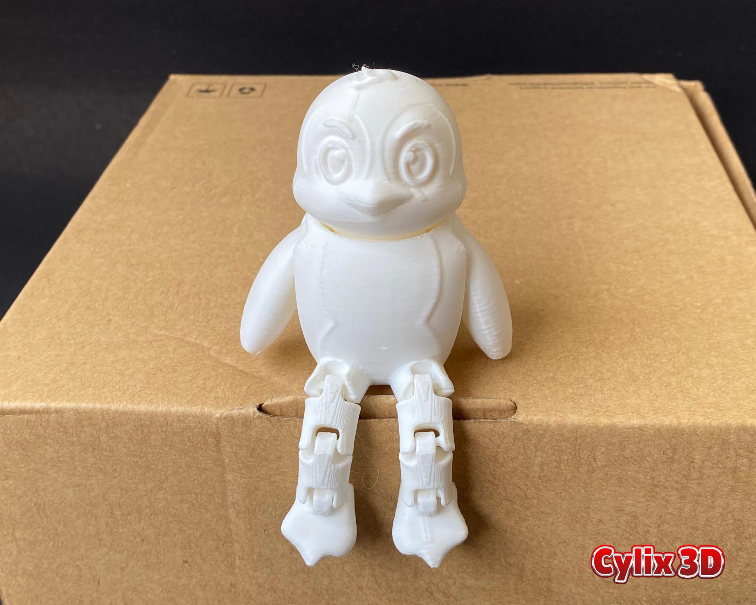 Articulated Penguin 3D Print, Flexi Stl/multicolor 3MF File, Print in ...