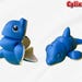 Articulated Dolphin 3D Print STL Files,flexi Dolphin Bundle,baby Mini ...