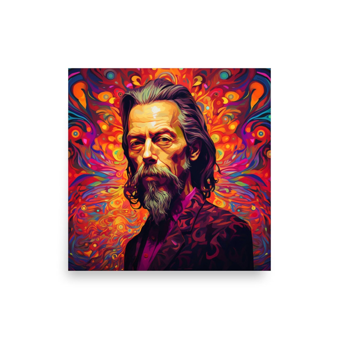 Alan Watts Wall Art, Alan Watts Poster - Etsy