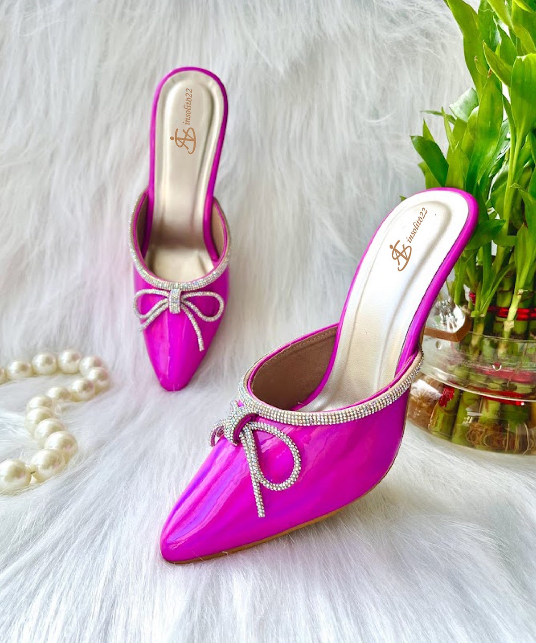 Hyperpink Pointed Sandal This Colour Flaunt Your Style With Beautiful ...
