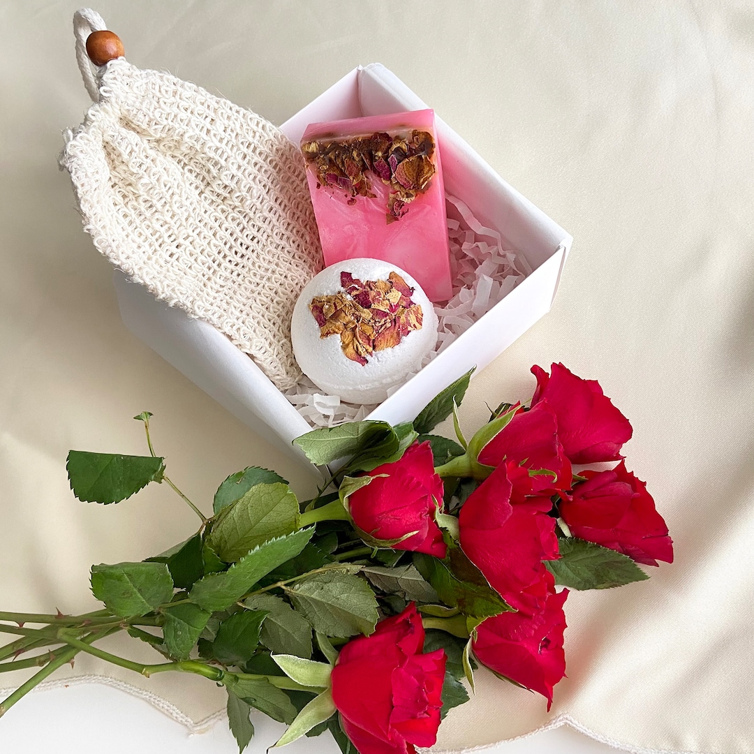 Sympathy Pamper Gift Box Glycerin Soap Bar Mothers Day Presents Second ...