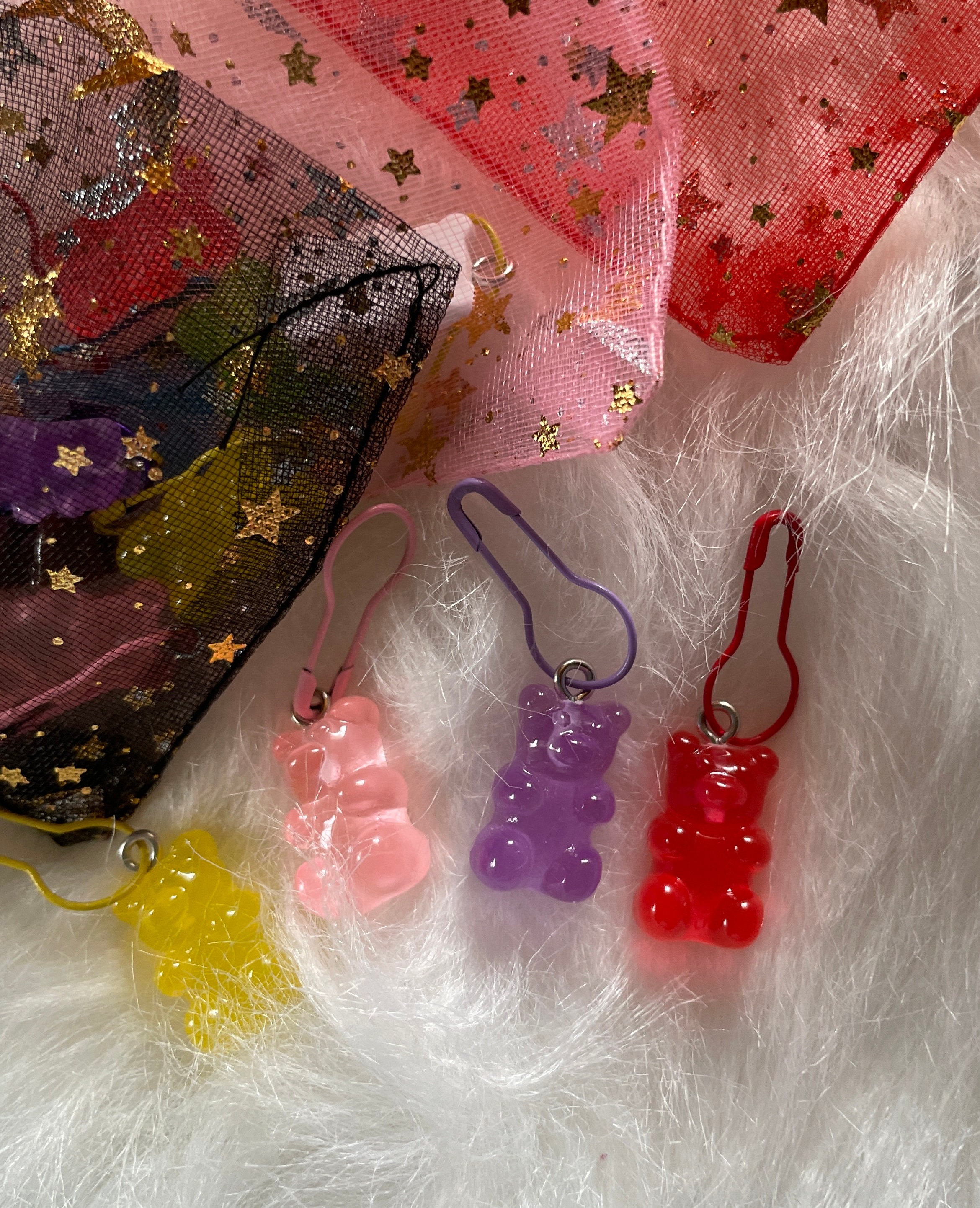 Stitch Marker Gummy Bear, Stitch Marker - Etsy