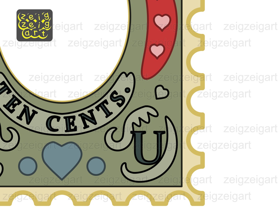 Frame Svg | Postage Stamp Svg | Stamp | Frame Vector | Border Svg ...