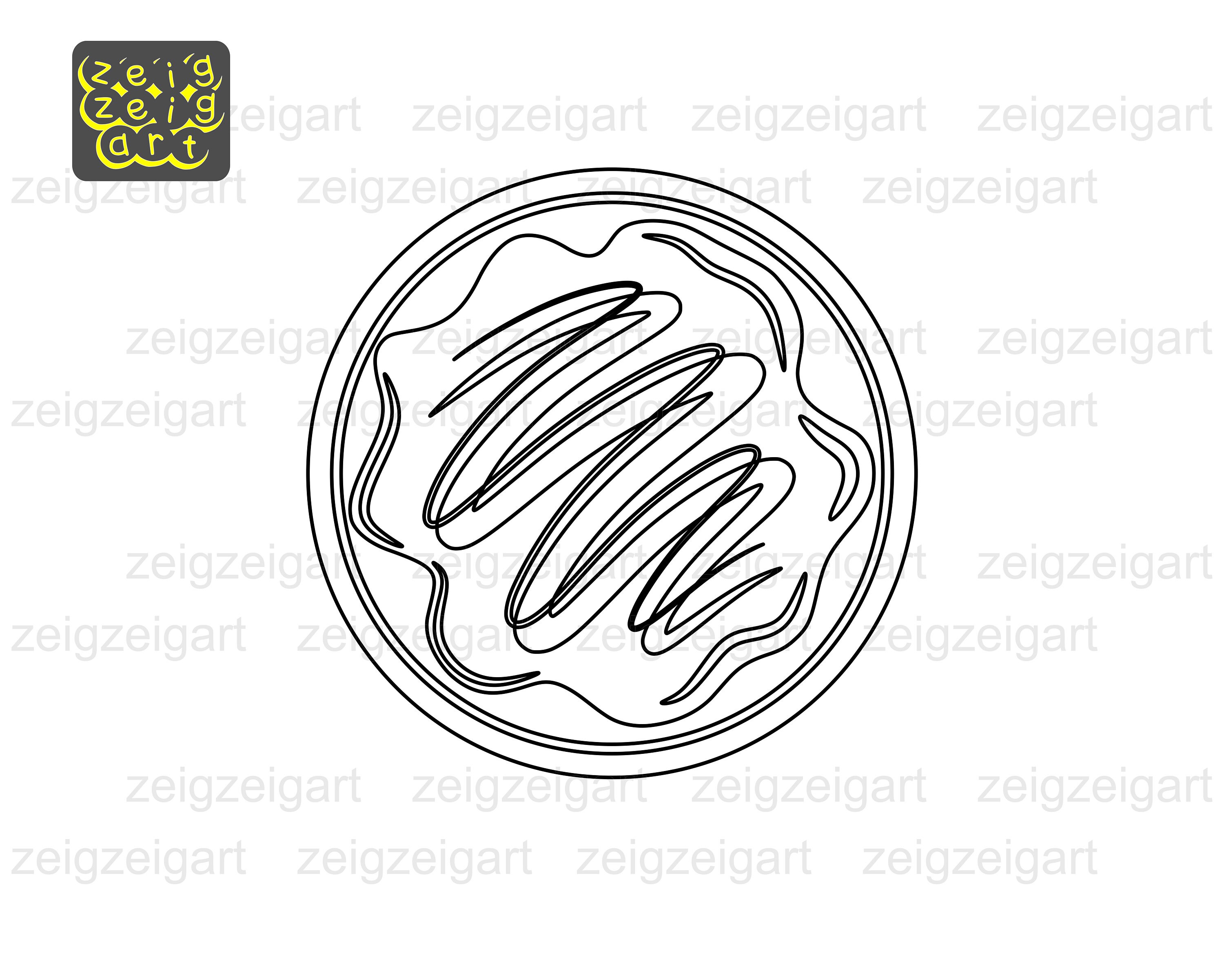 Donut Svg File Donut Vector Donut Svg Dxf Eps Png Pdf Jpg File Donut ...