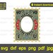 Frame Svg | Postage Stamp Svg | Stamp | Frame Vector | Border Svg ...