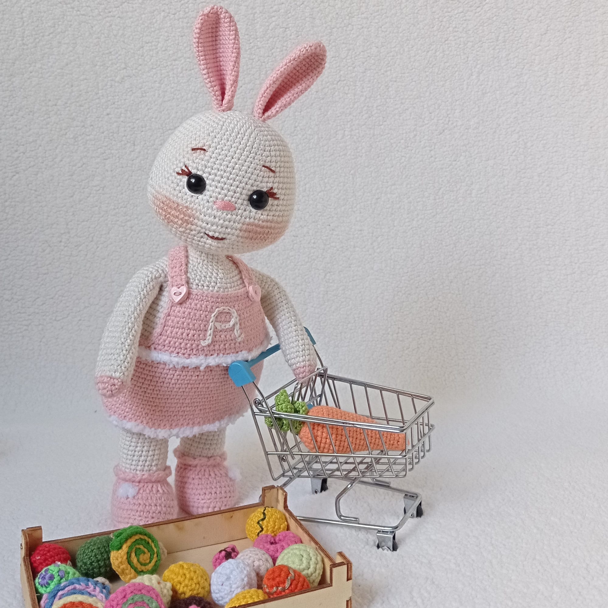 Rabbit Crochet Pattern Amigurumi Cute Rabbit English PDF - Etsy