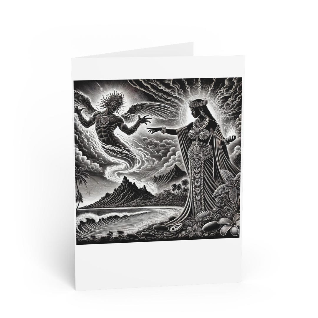 Chamorro Creation Story Greeting Card - Etsy