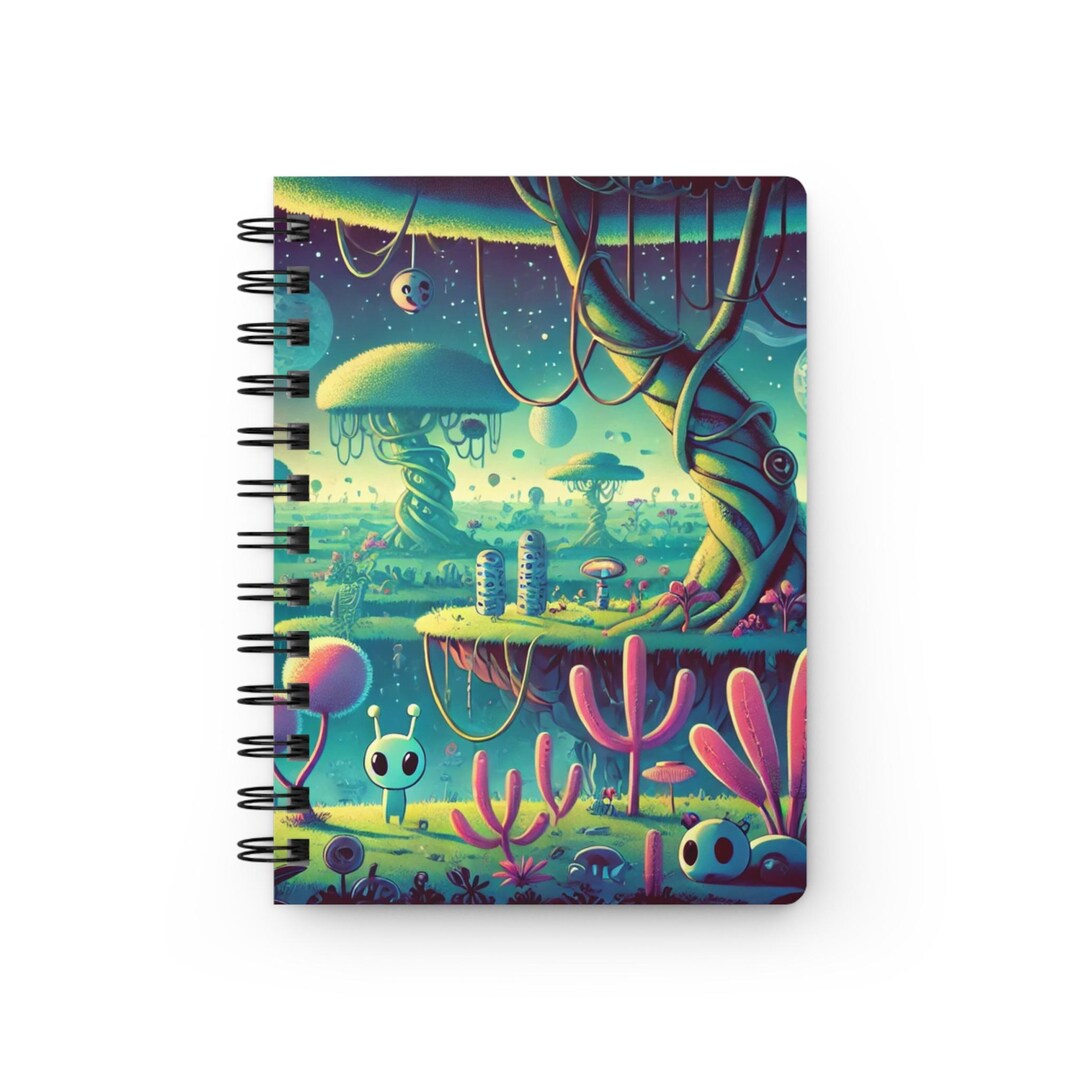 Fantasy Planet Alien Journal - Etsy