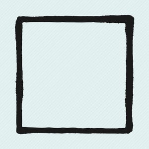 Square SVG Hand Drawn Border Frames SVG Distressed PNG Grunge Frame ...
