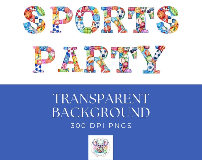 Sports Alphabet, Font With Sports Letters Clipart Clip Art, Uppercase ...