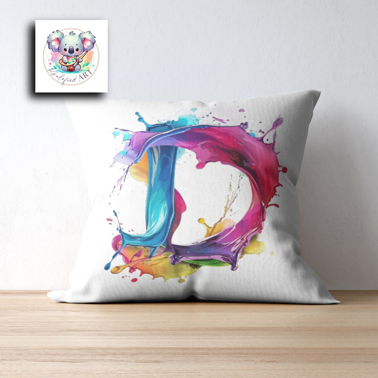 Color Burst Letters - Dynamic Paint Splash Alphabet Clipart - Full Set ...