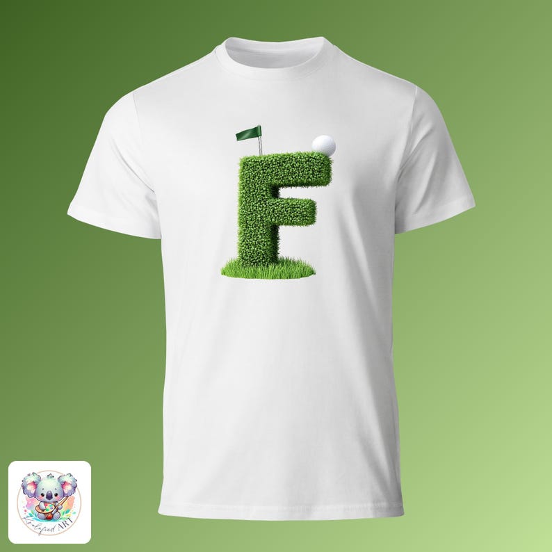 Golf Alphabet Clipart: Sports-themed Letters A-Z (digital Download) - Etsy