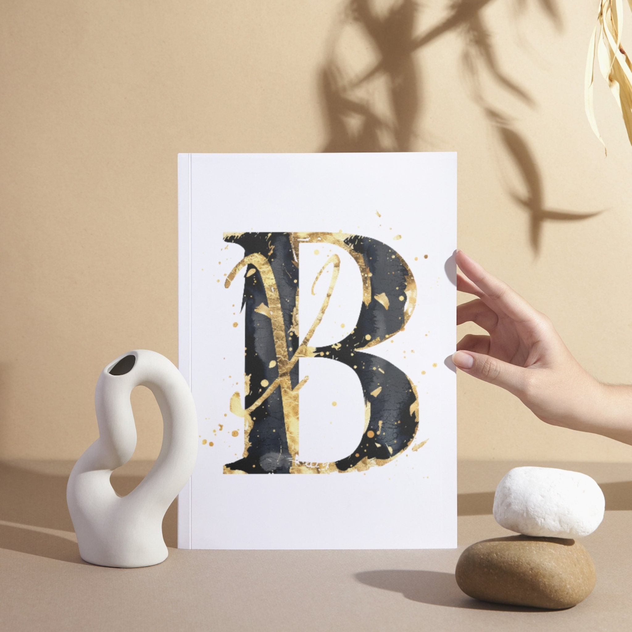 Golden Accents Black and Gold Letters Alphabet Clipart 26 Stylish Pngs ...