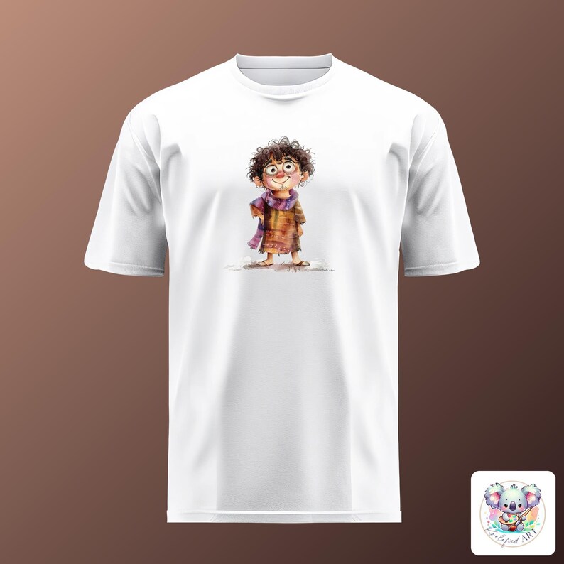 New Testament Clipart: 24 Whimsical Biblical Characters (digital ...