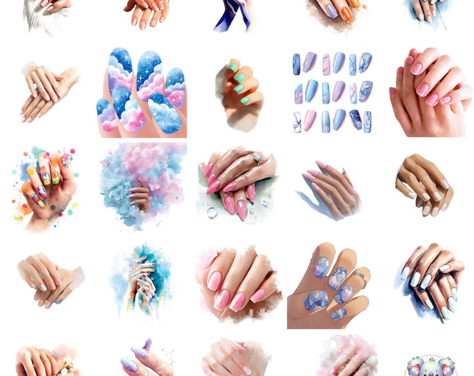 The Nail Salon, Acrylic Nails, Fancy Fingernails, Manicure, Nail Art ...