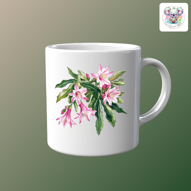 36 Standalone Christmas Cactus Clipart: Festive Succulent PNG Bundle - Etsy