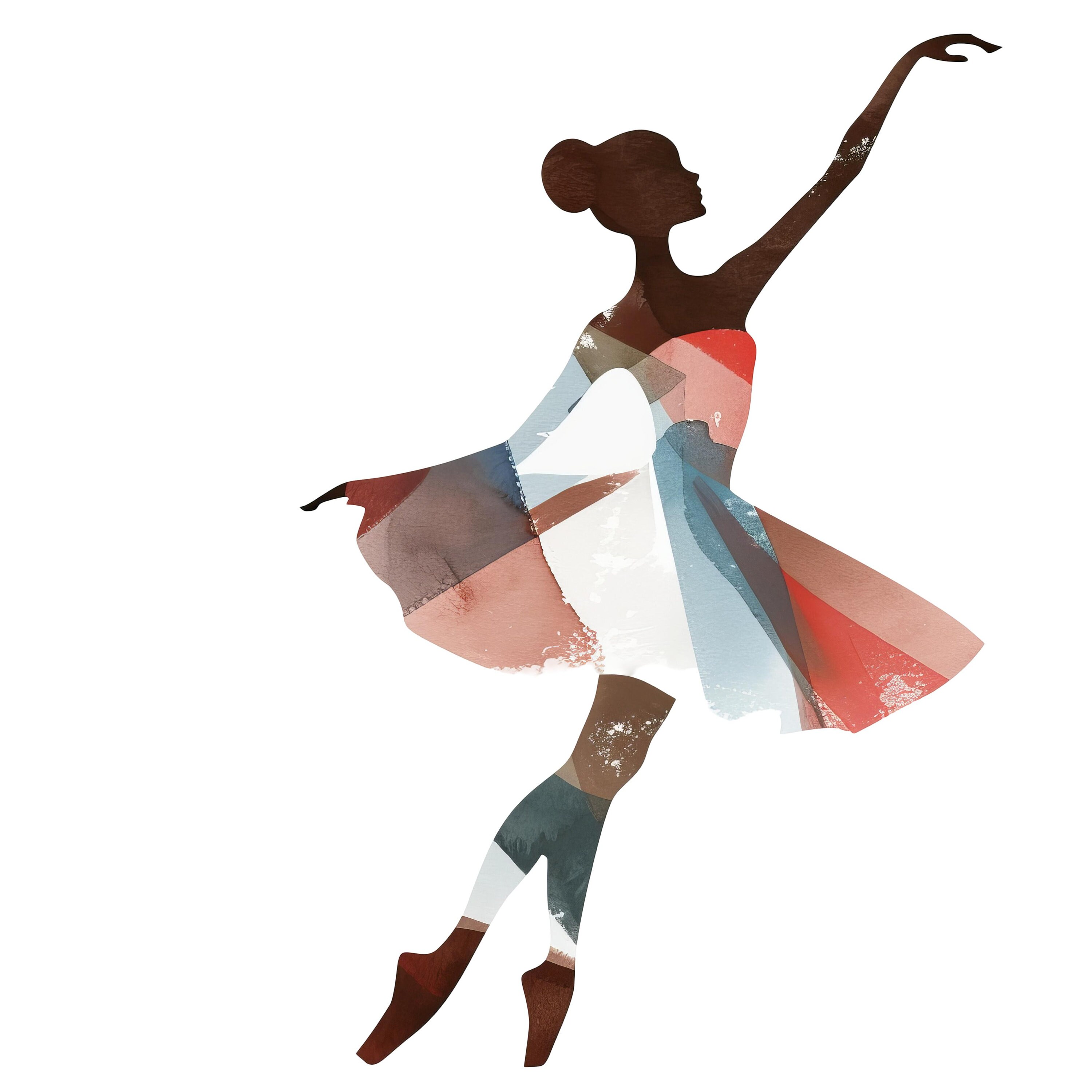 Elegant Watercolor Ballerina Clipart PNG: 20 High-resolution 300 DPI ...