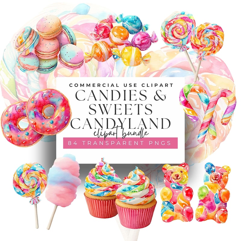 Candy Land Cupcakes - Etsy