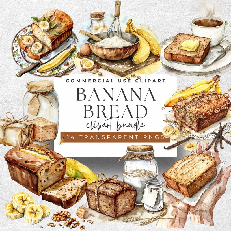 Banana Bread - Etsy