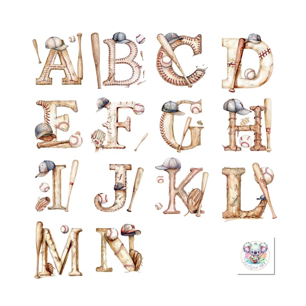 Watercolor Font - Etsy