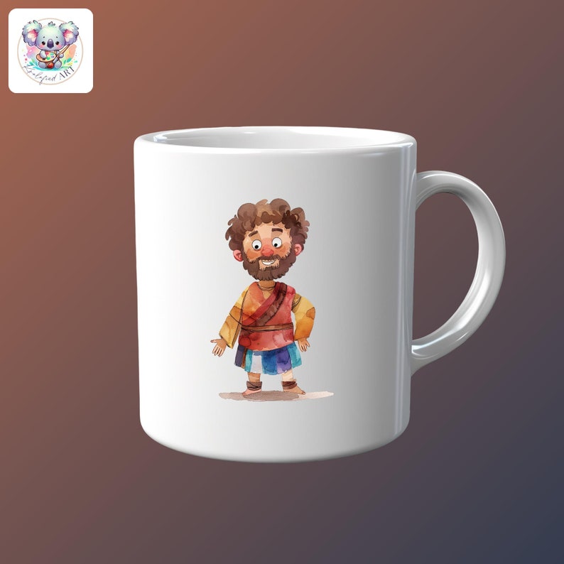 New Testament Clipart: 24 Whimsical Biblical Characters (digital ...