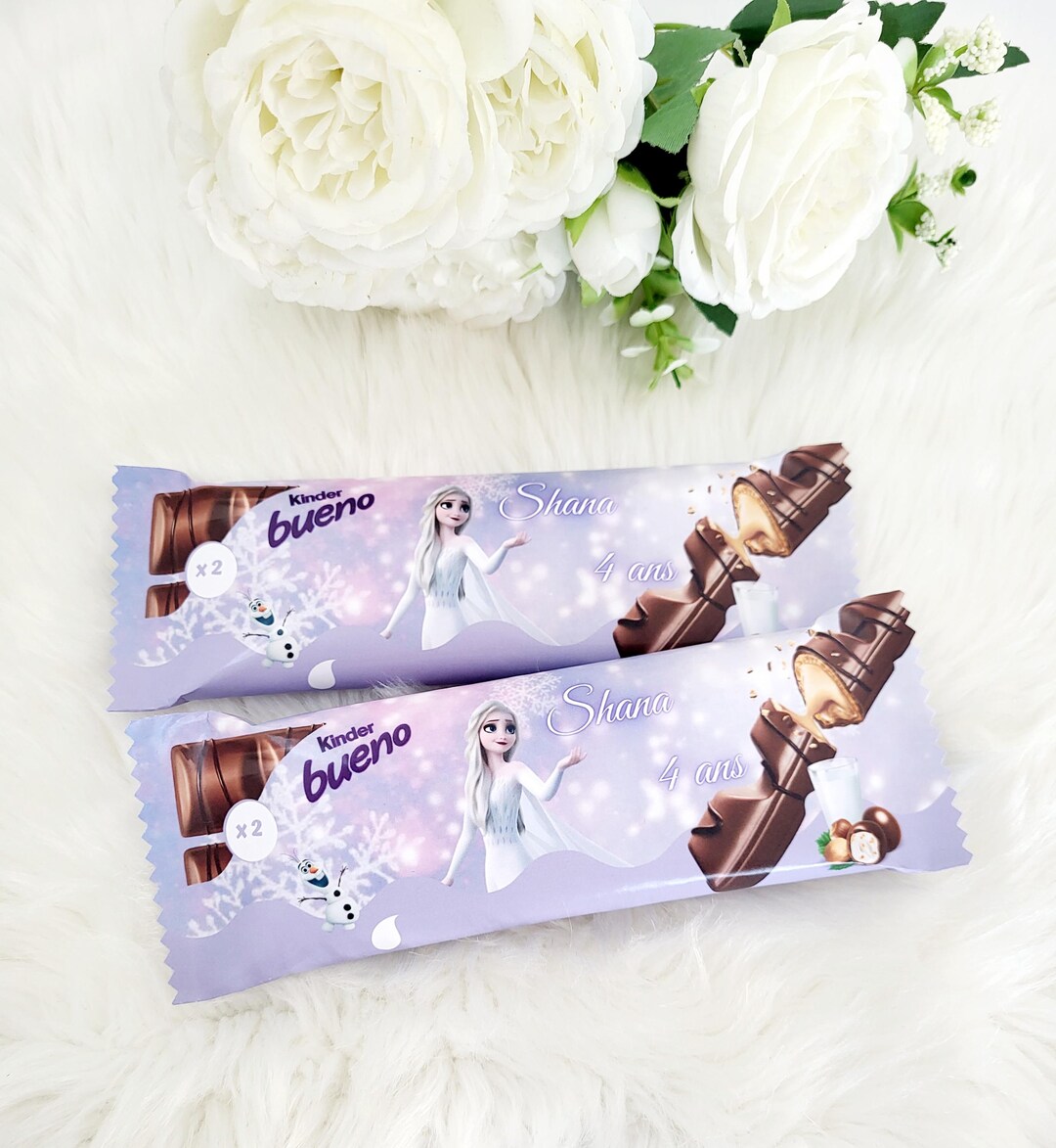 Kinder Bueno Personalized Theme of Your Choice, Personalized Decoration ...