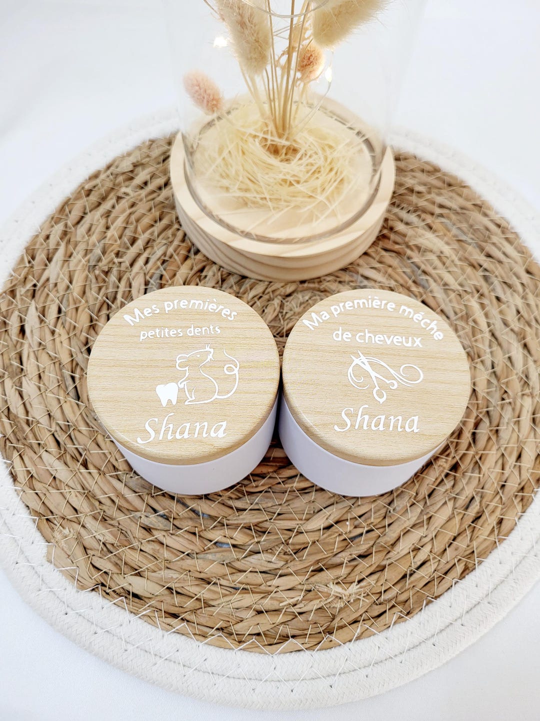 Personalized Memory Box My First Lock of Hair / My First Teeth / My ...