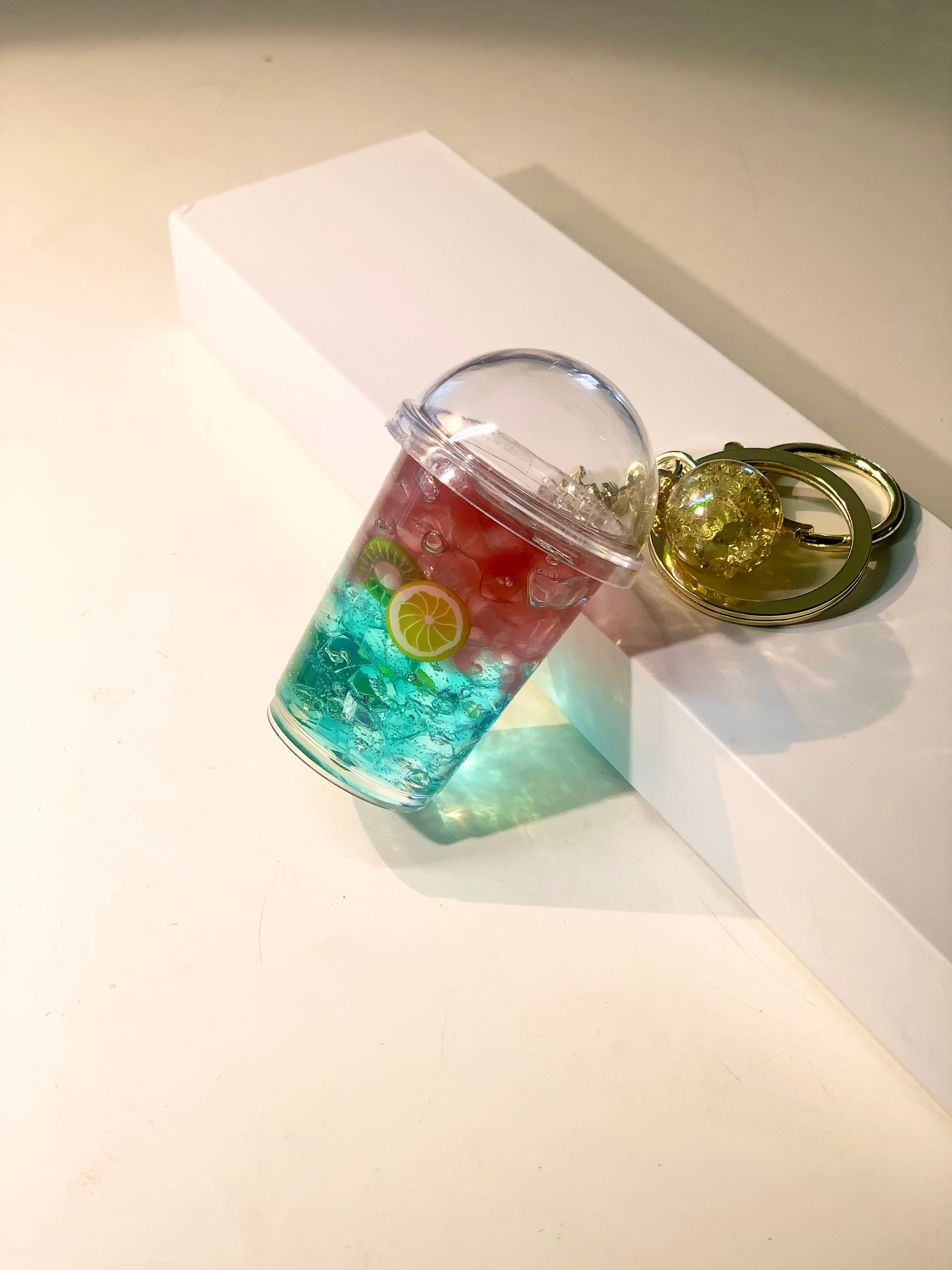 Mini Drink Cup Keychain | Boba Tea Style Bag Charm - Etsy